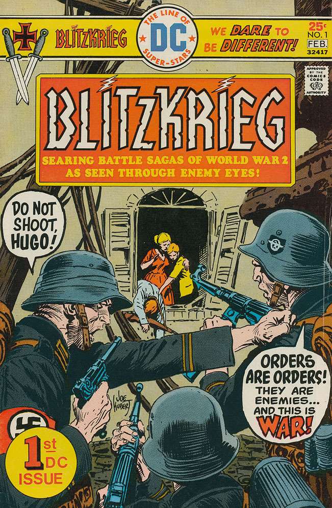 Blitzkrieg (1976 DC) # 1 Raw