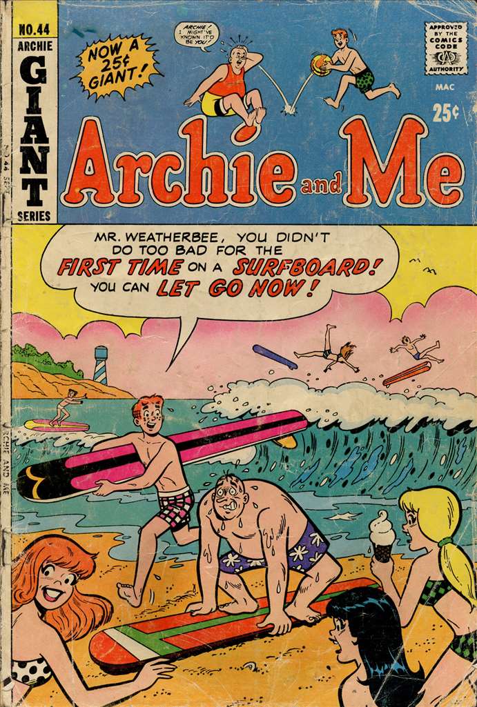 Archie and Me (1964 Archie) # 44 Raw