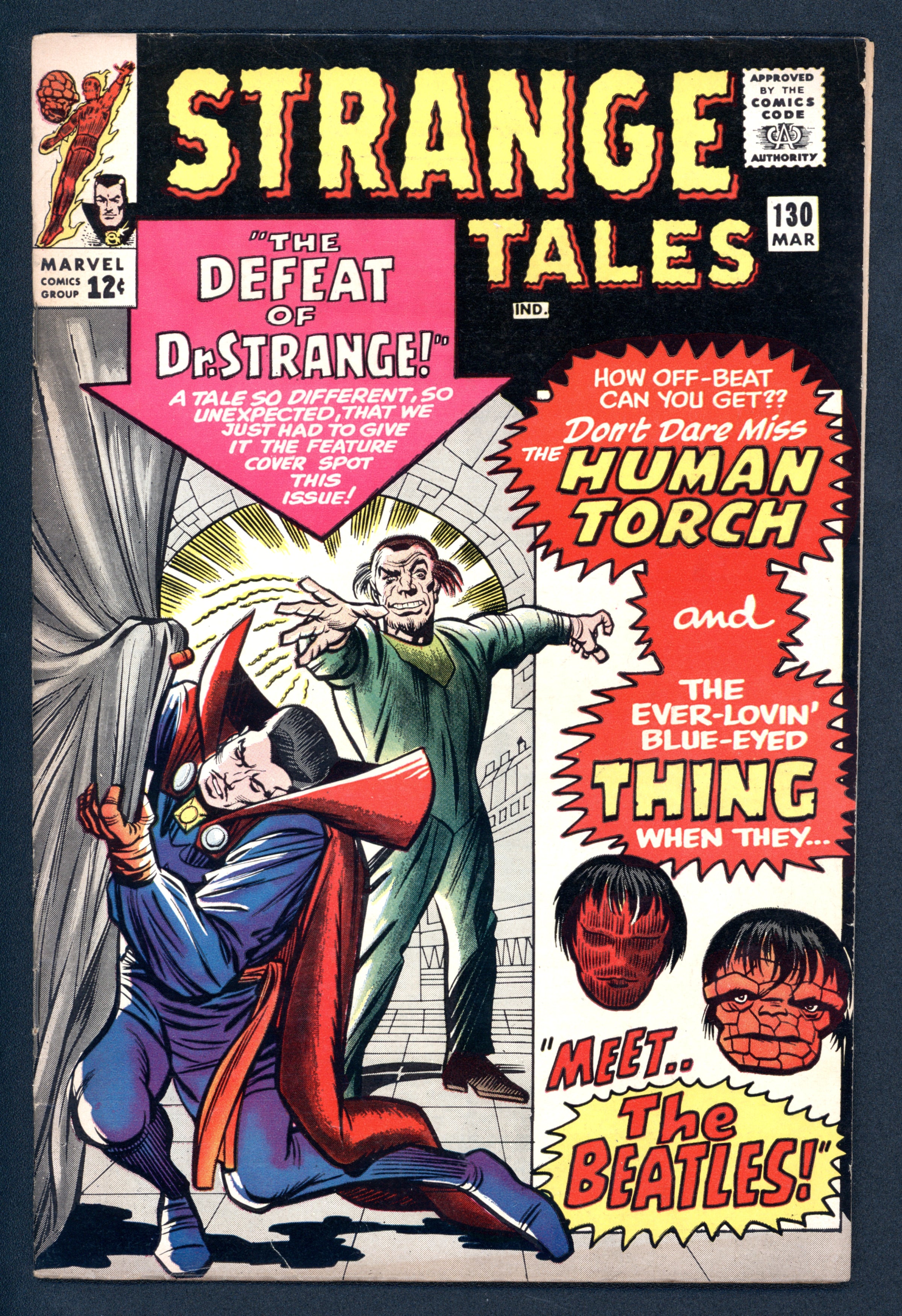 Strange Tales (1951 1st Series Marvel) #130 Raw