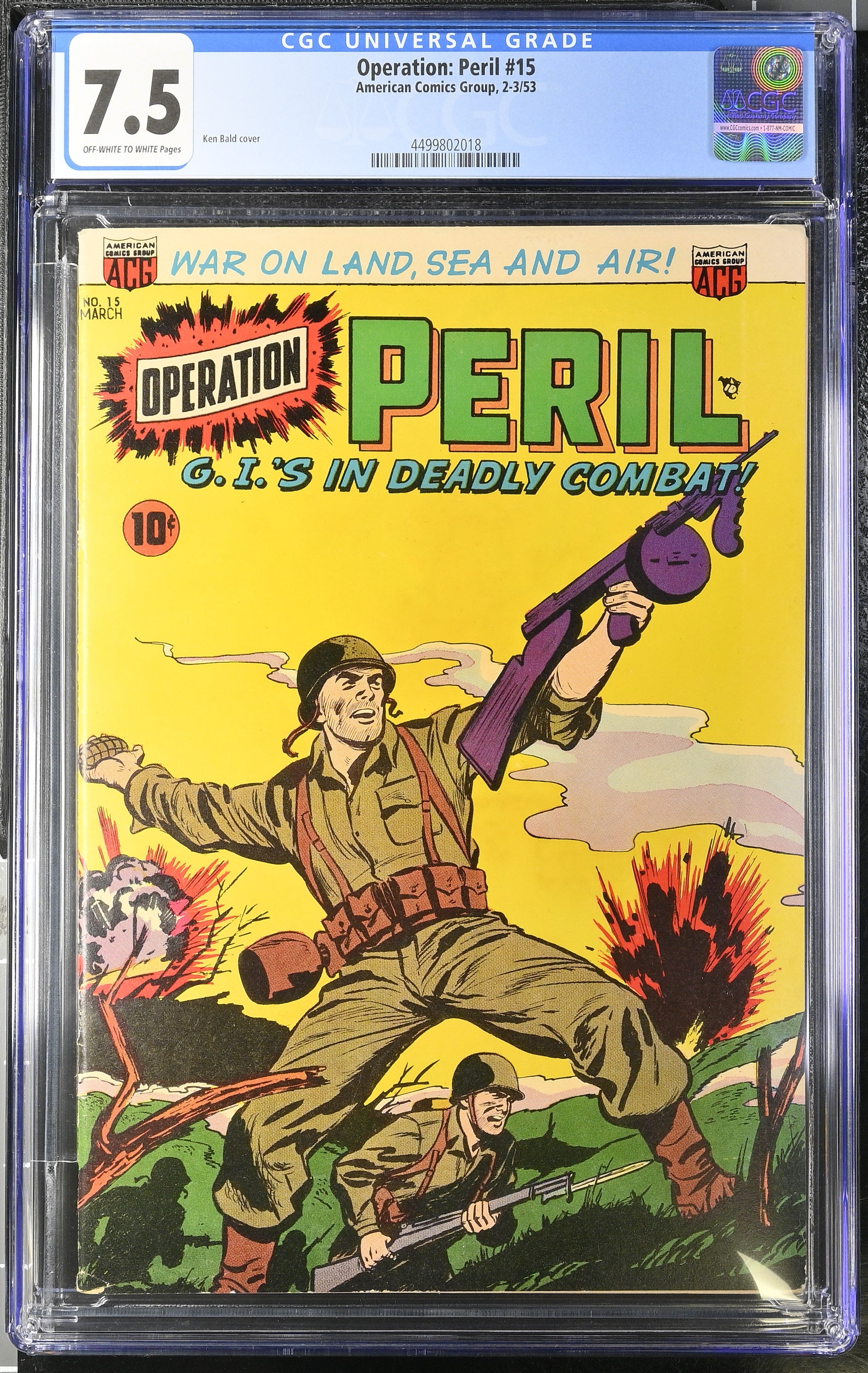 Operation: Peril (1951 ACG) # 15 CGC