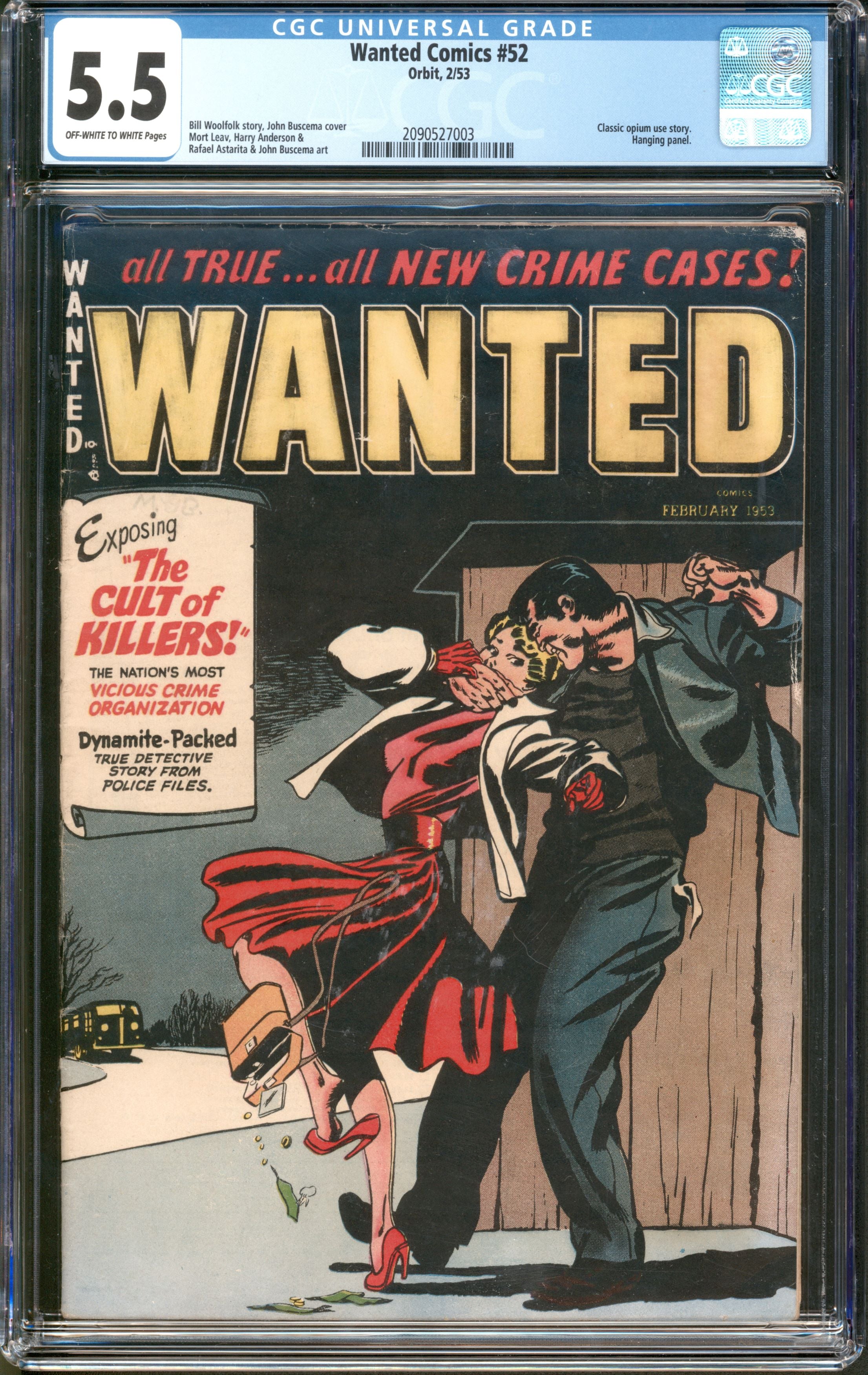Wanted Comics (1947 Orbit) # 52 CGC