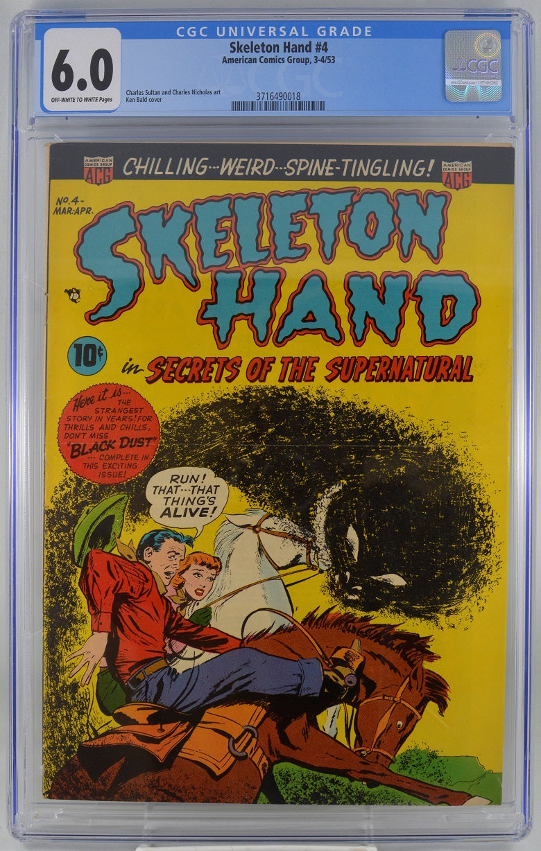 skeleton hand comic