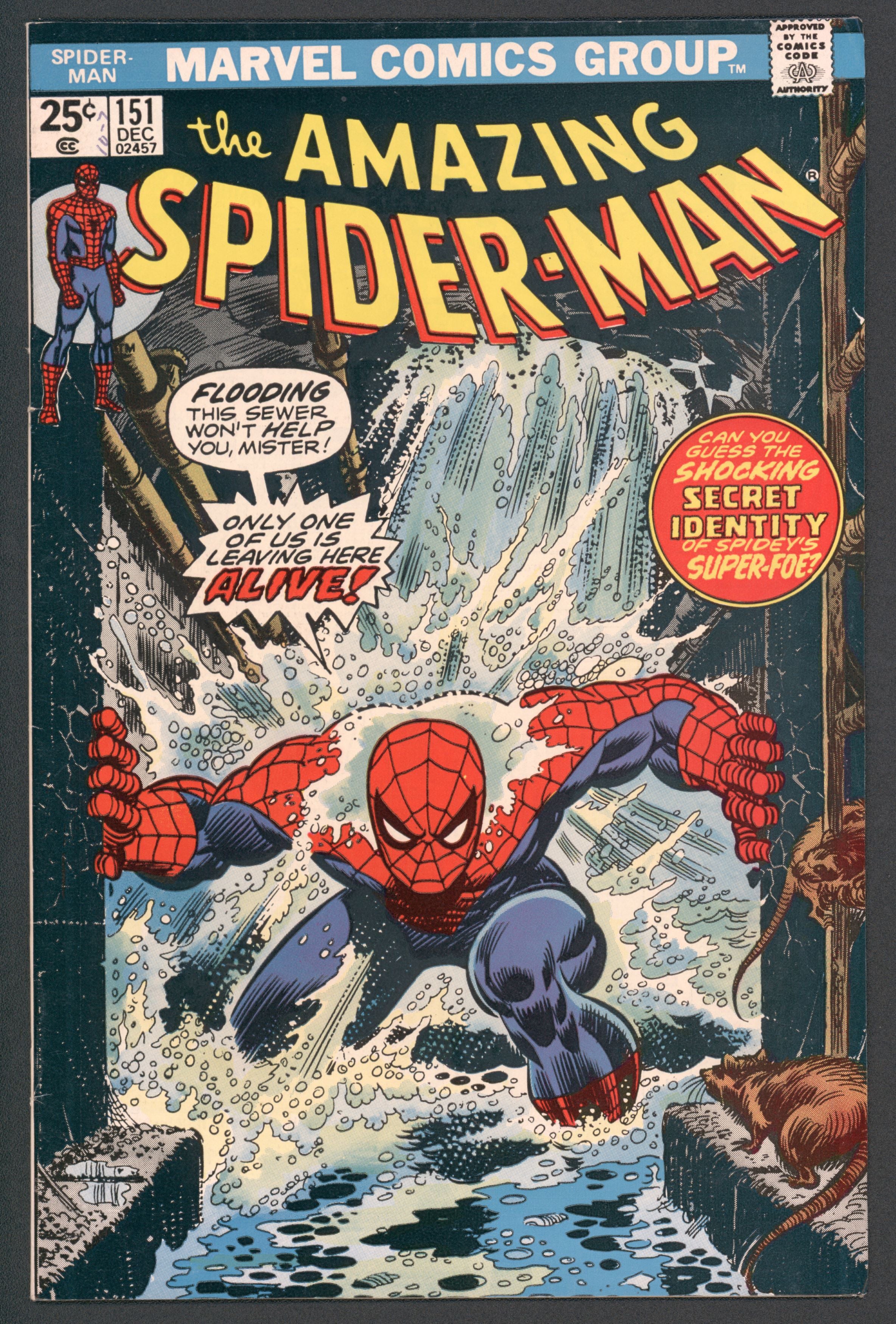 Amazing Spider-Man (1963 1st Series Marvel) #151 Raw