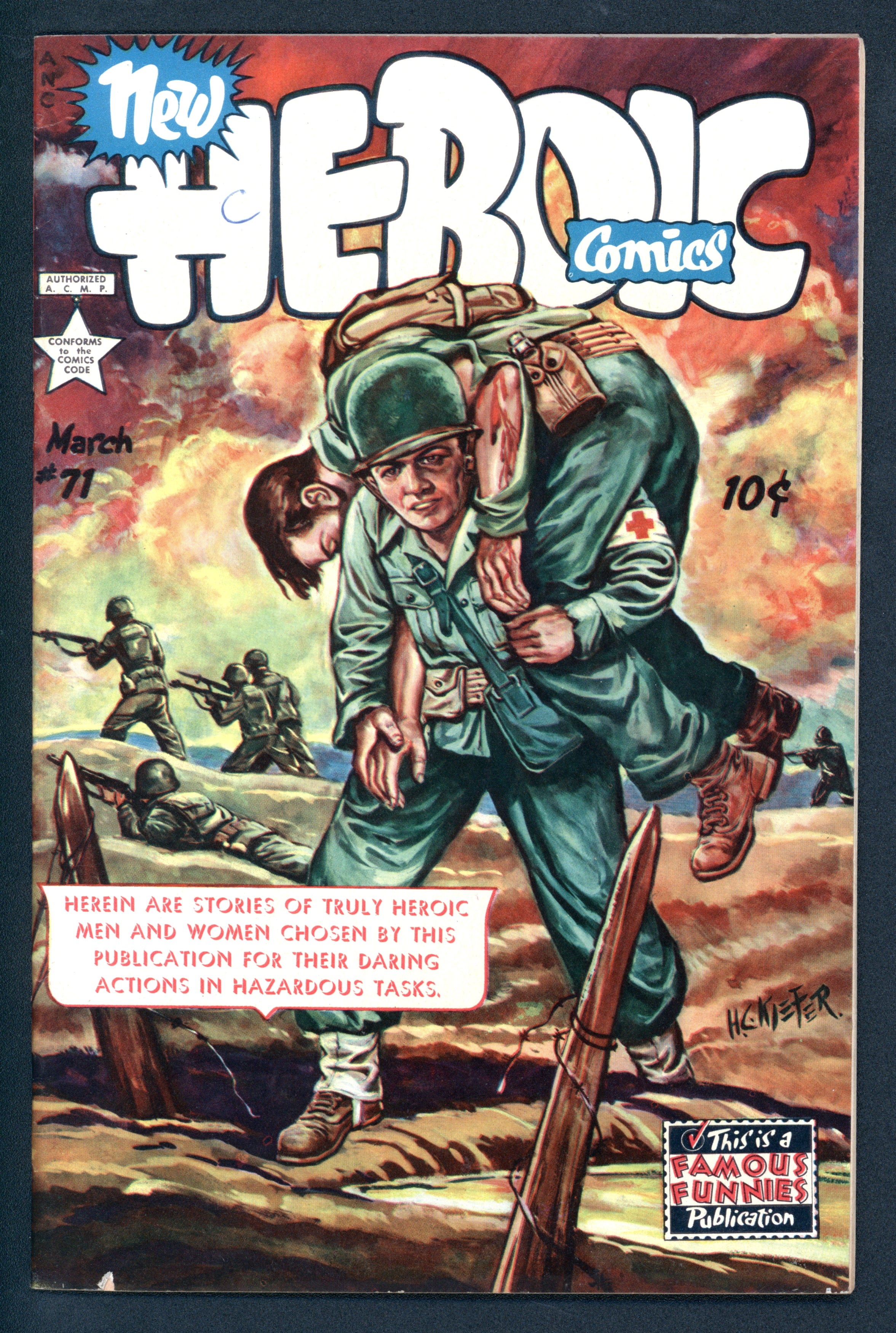 Heroic Comics (1952, Eastern Color) # 71 Raw