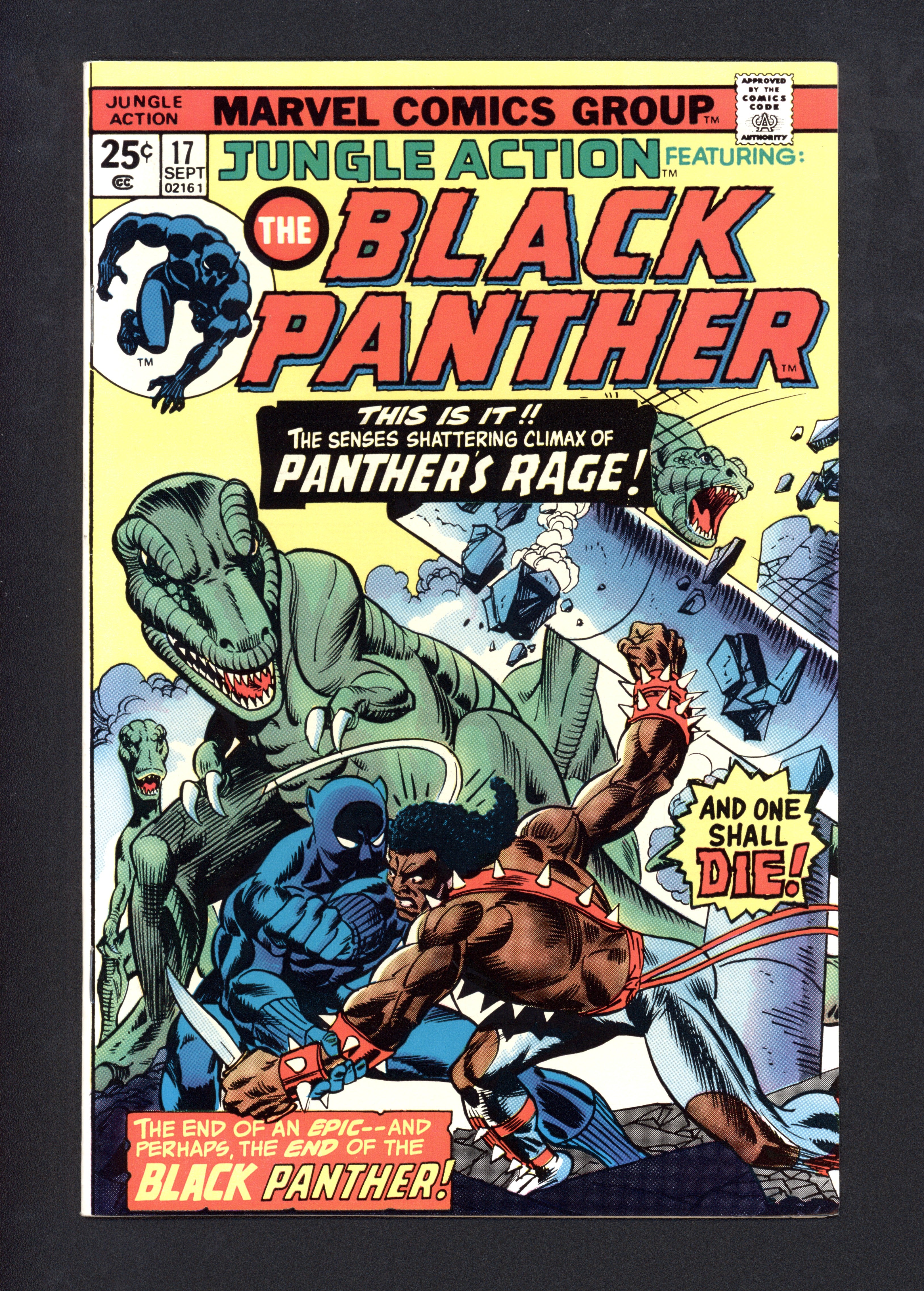 Jungle Action (1972 Marvel) # 17 Raw