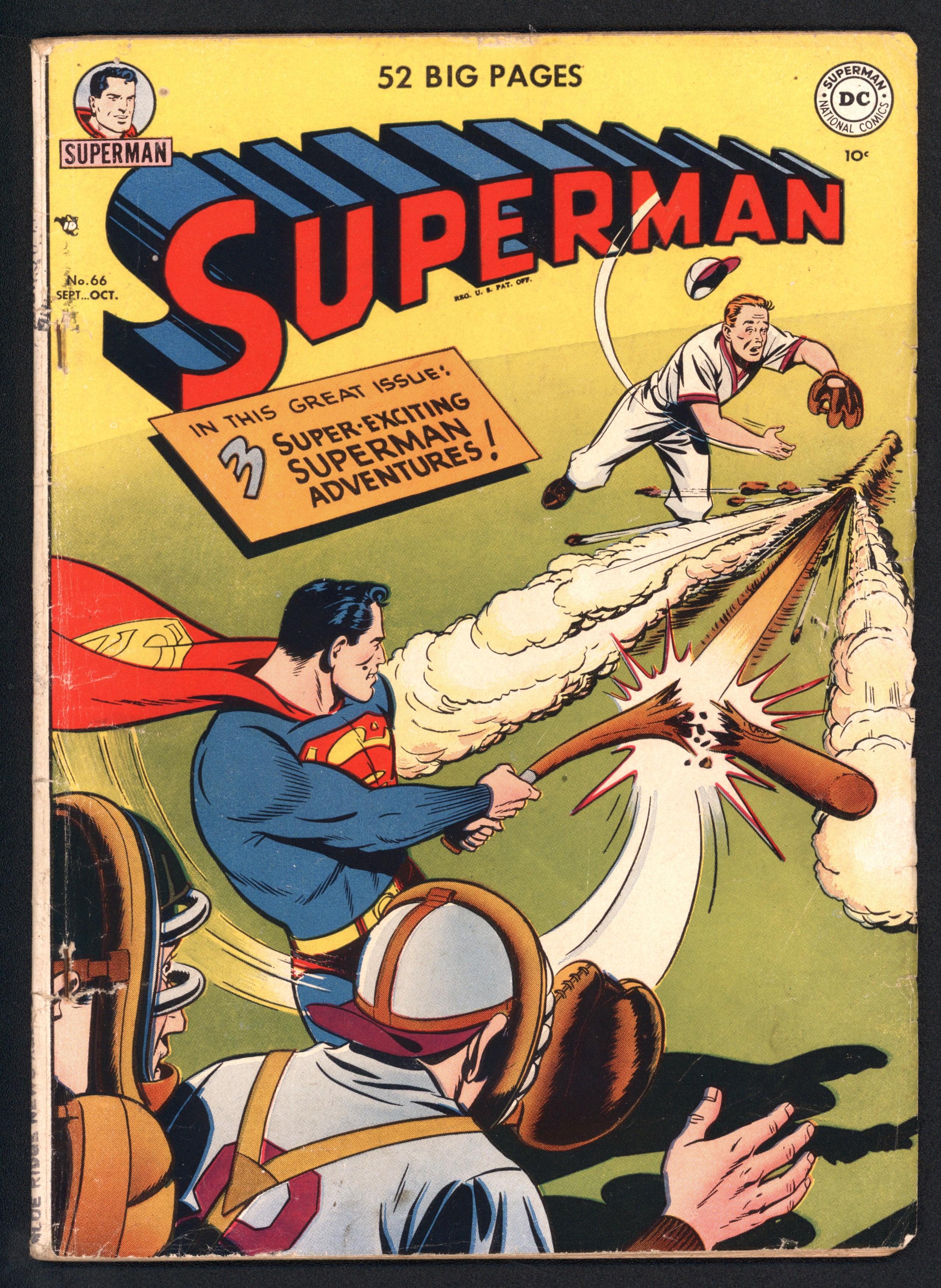 Superman (1939 1st Series DC) # 66 Raw