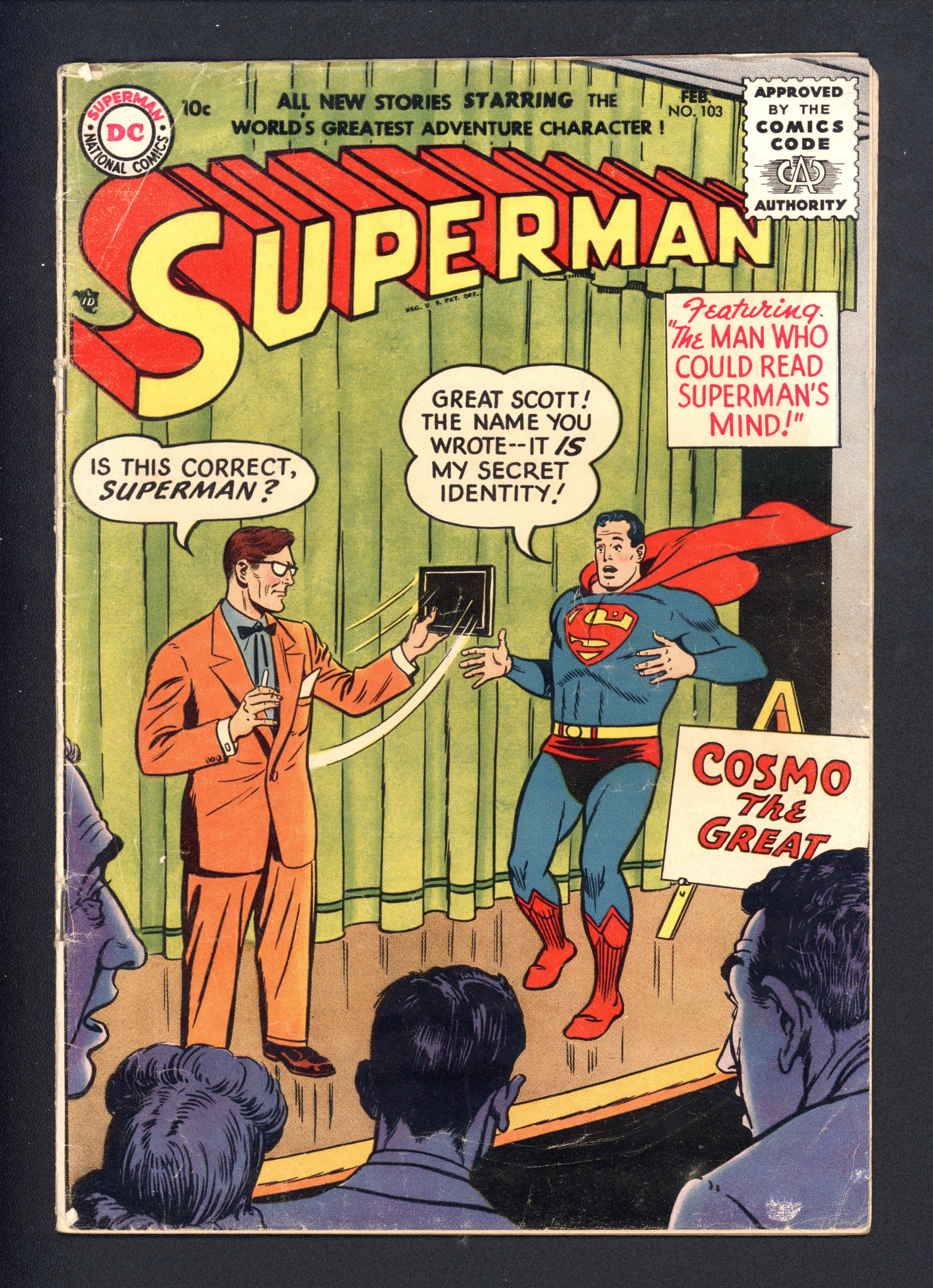 Superman (1939 1st Series DC) #103 Raw
