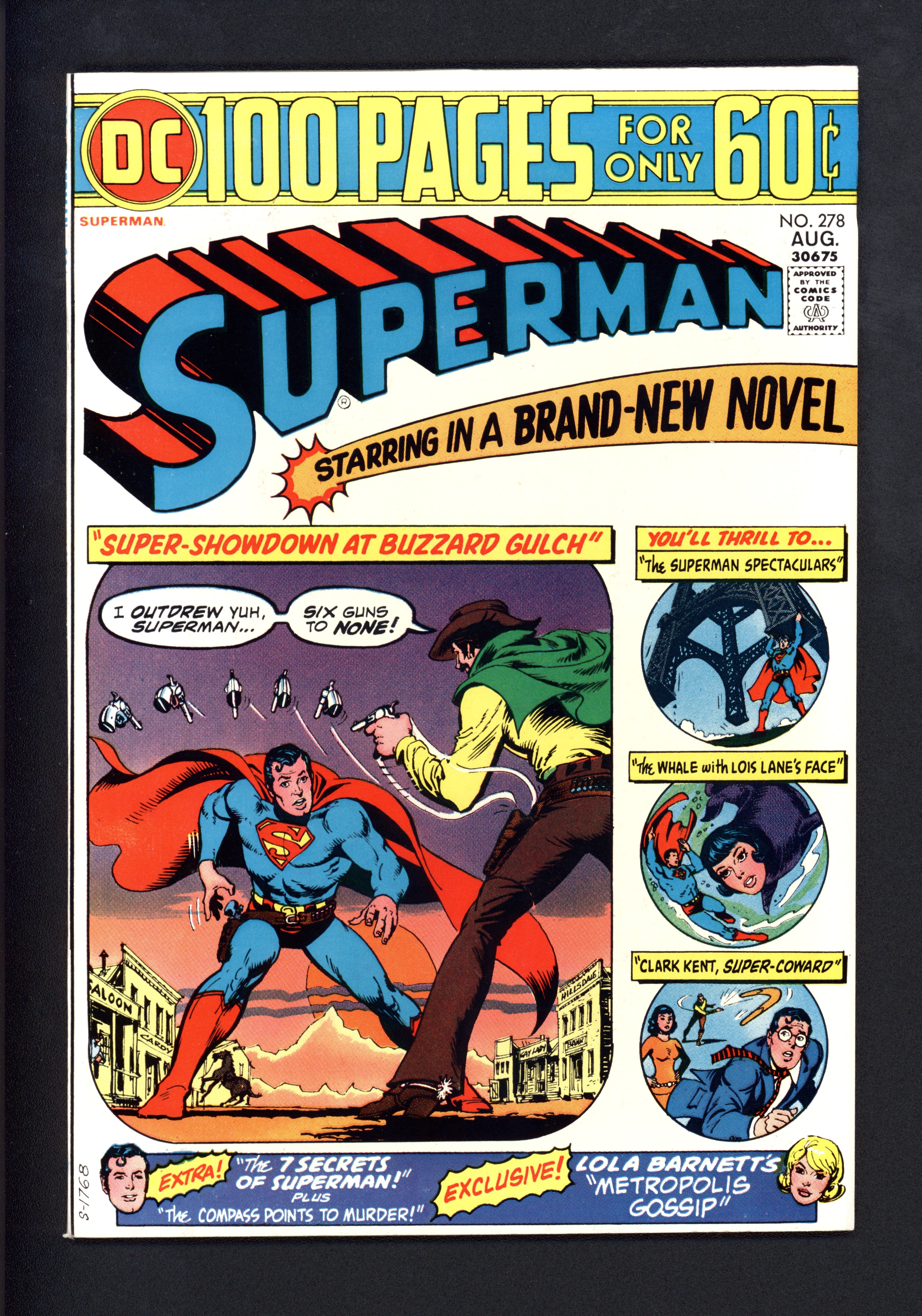 Superman (1939 1st Series DC) #278 Raw