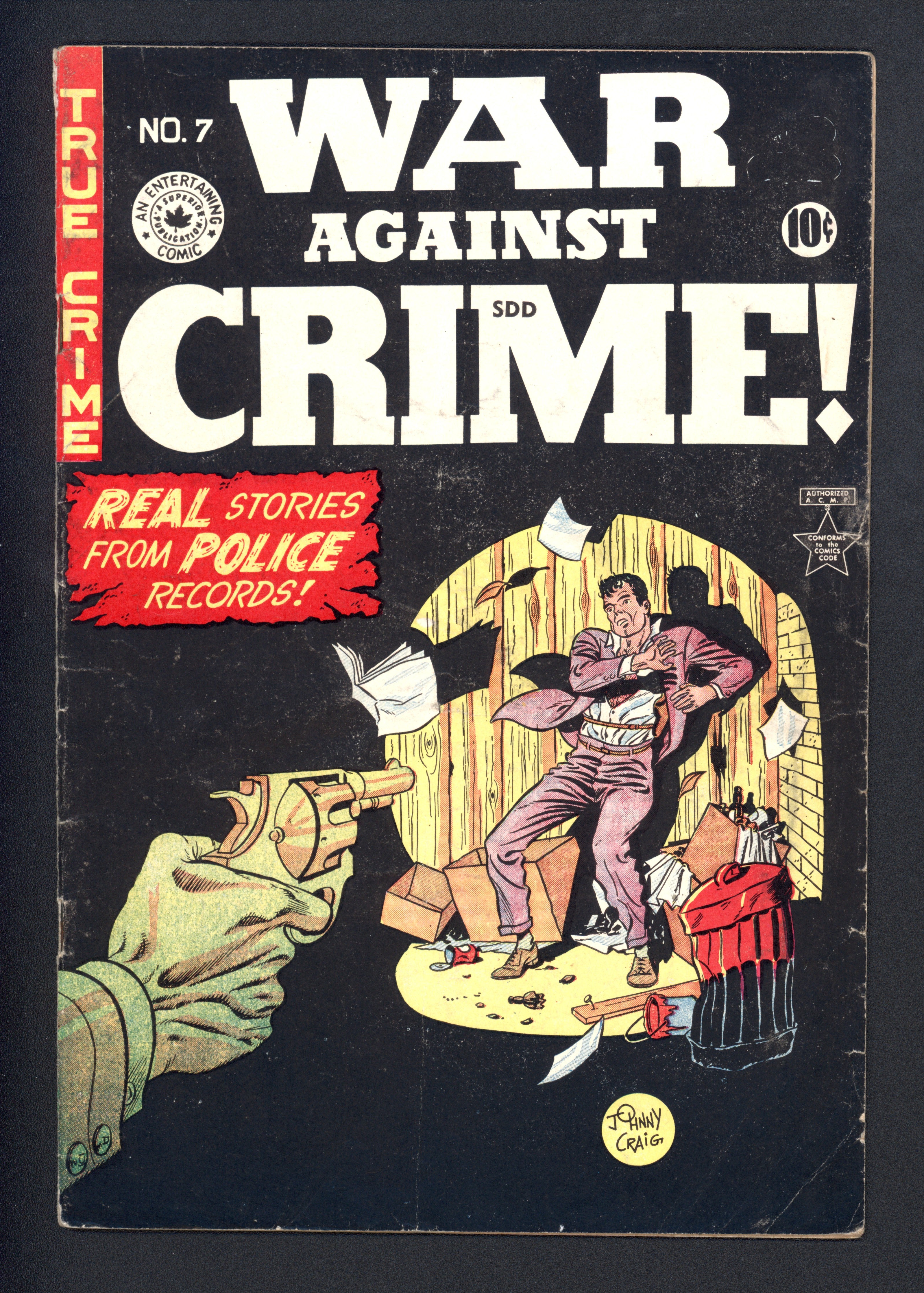 War Against Crime (1948 EC) # 7 Raw