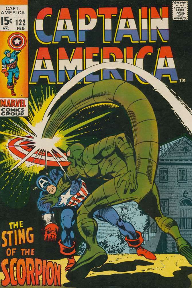Captain America (1968 1st Series Marvel) #122 Raw