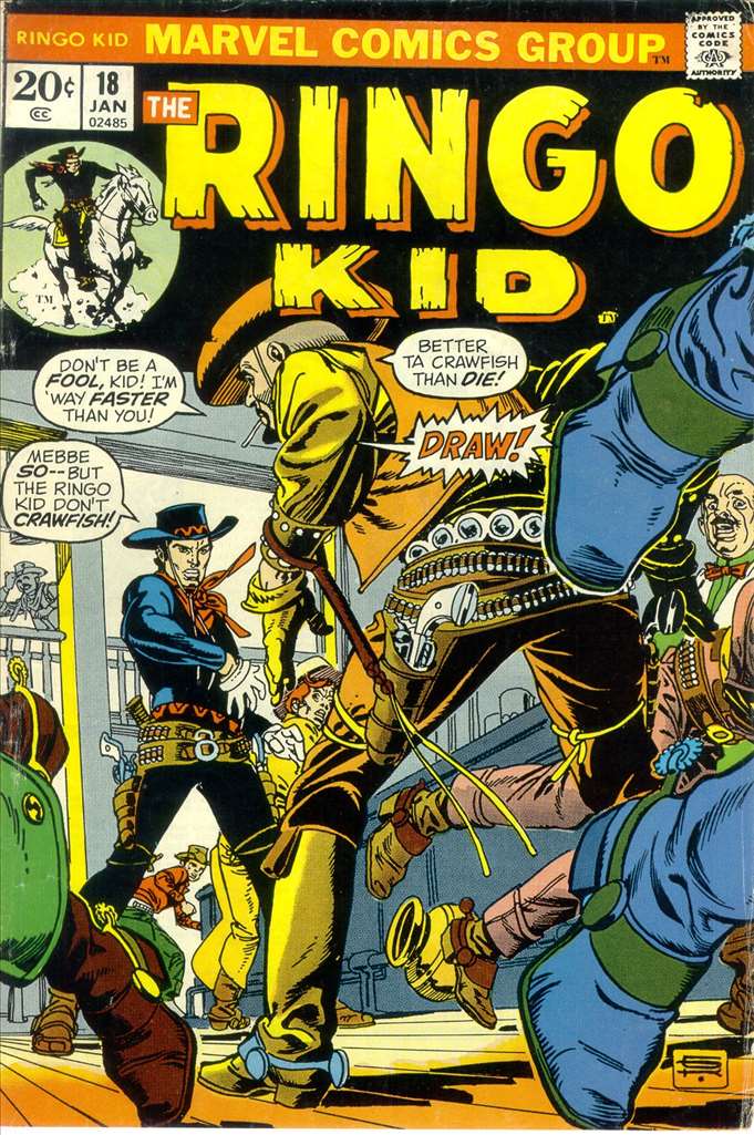 Ringo Kid (Marvel, 1970) # 18 Raw