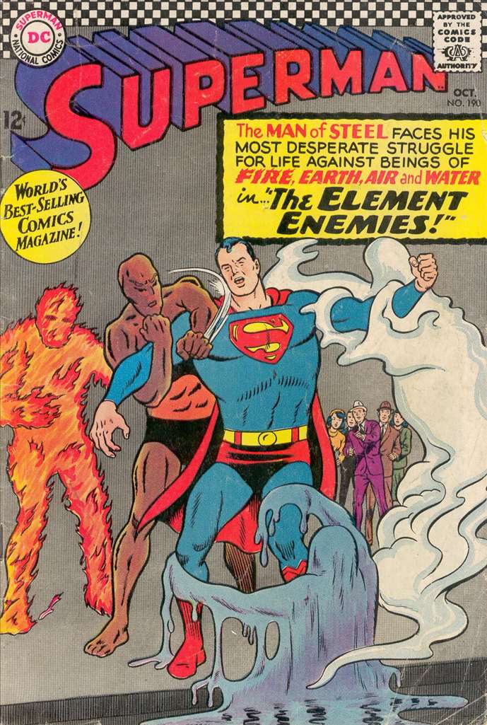 Superman (1939 1st Series DC) #190 Raw