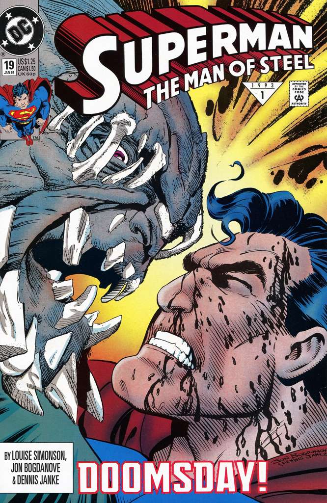 Superman: The Man of Steel (1991 DC) # 19 Raw