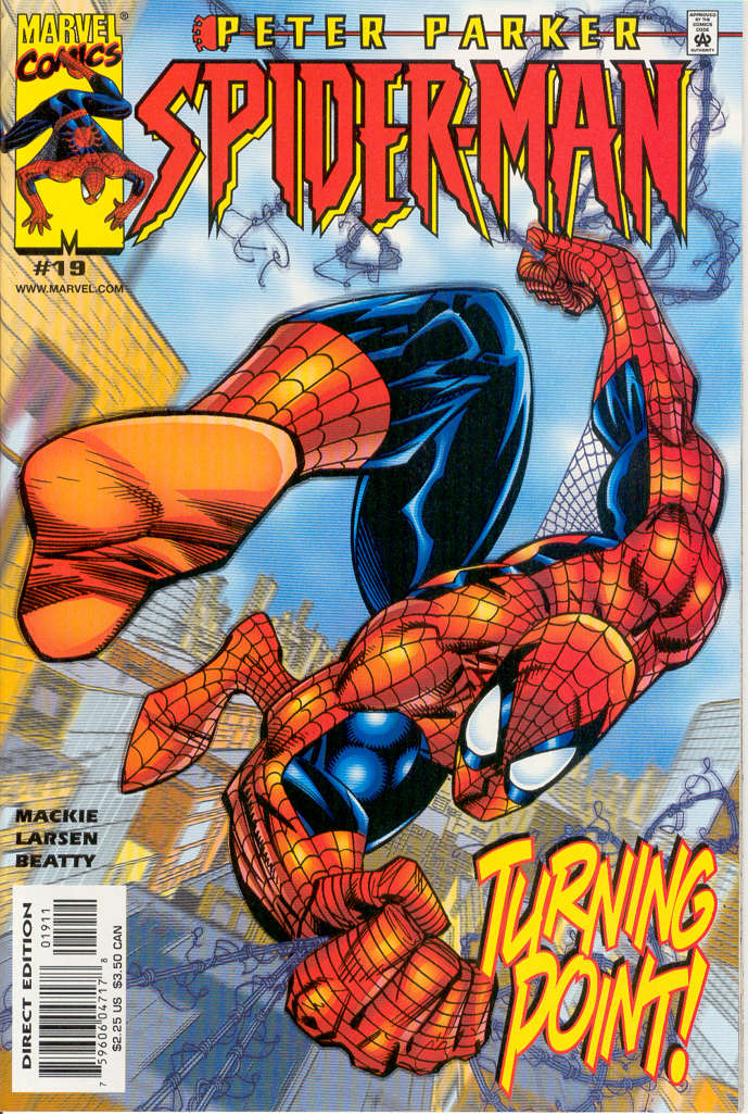 Peter Parker Spider-Man (1999 Marvel) # 19 Raw