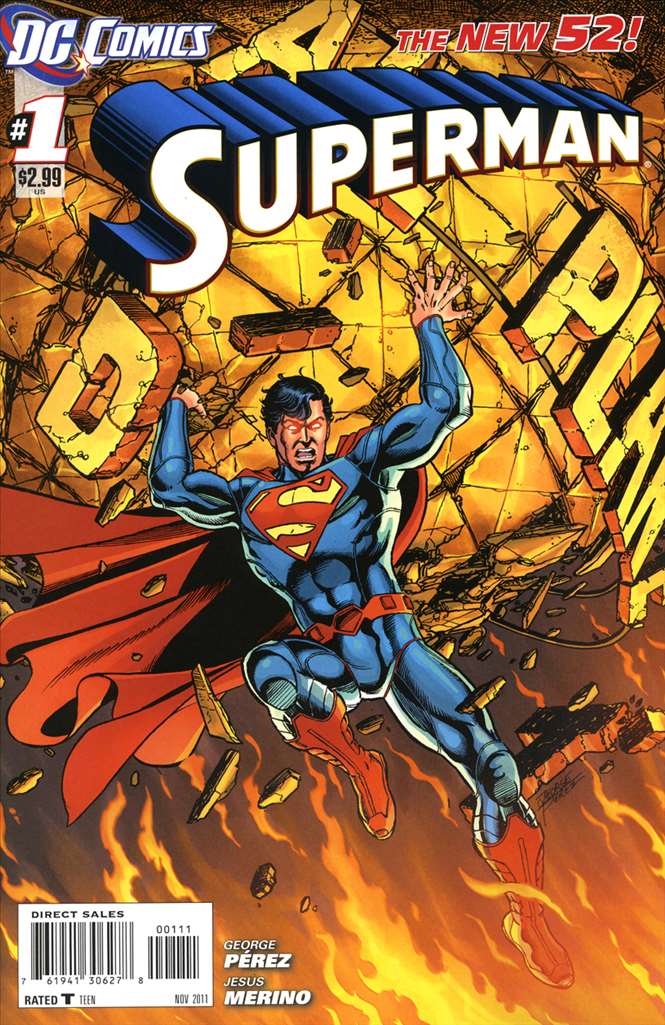 Superman (2011 3rd Series DC) # 1 Raw