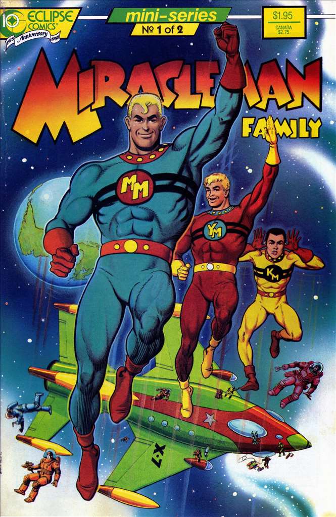 Miracle Man Family (1988 Eclipse) # 1 Raw