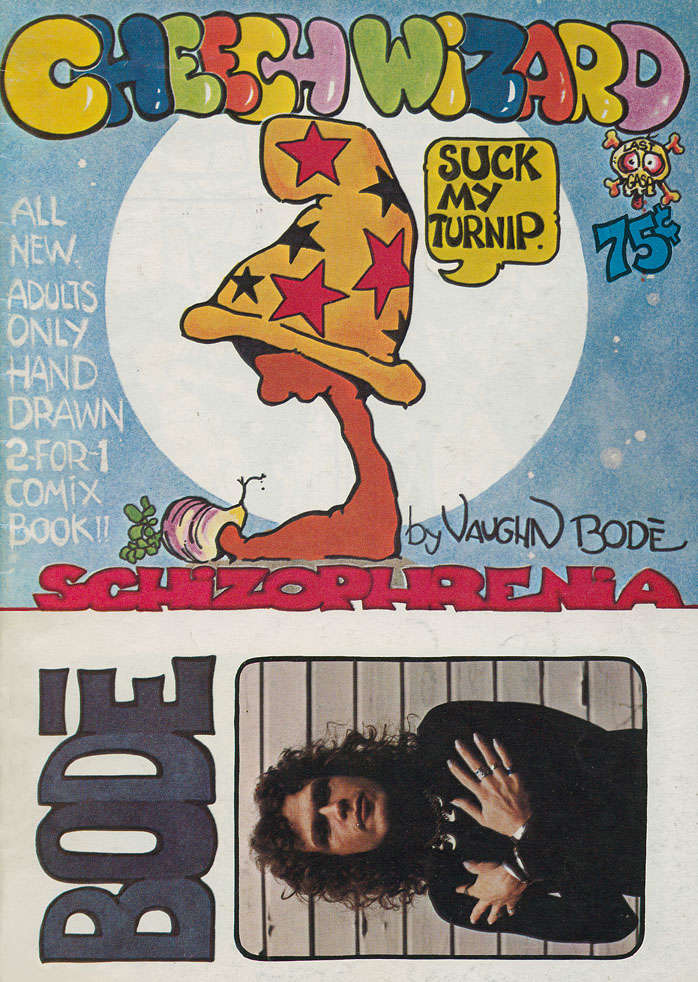 Cheech Wizard Schizophrenia (1973 Last Gasp) # 1 Raw