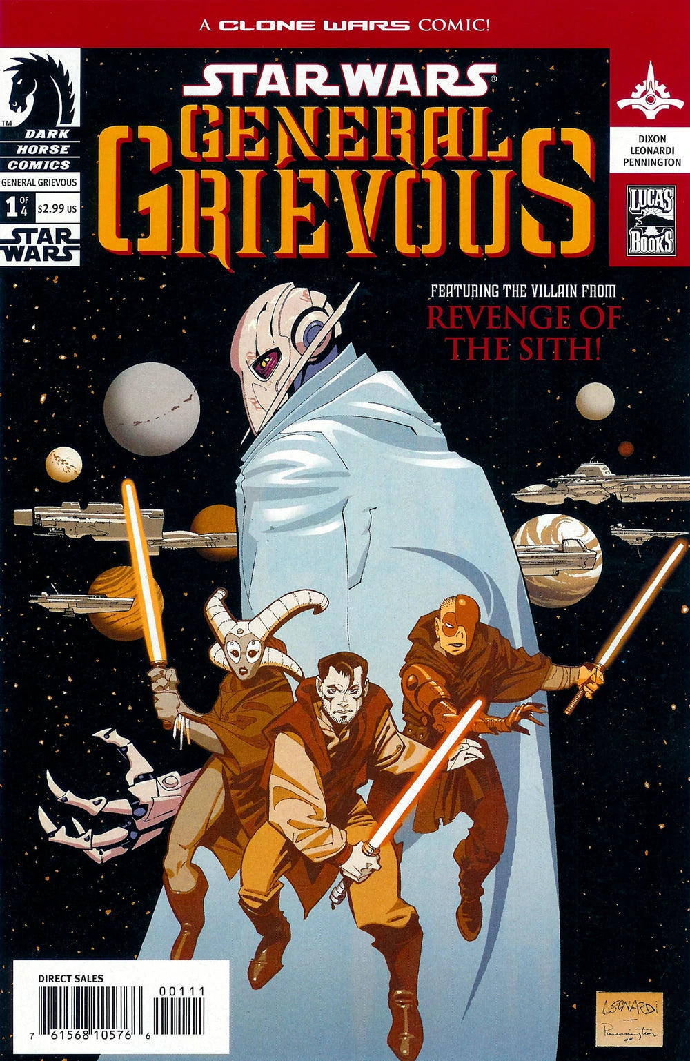 Star Wars: General Grievous (2005 Dark Horse) # 1 Raw