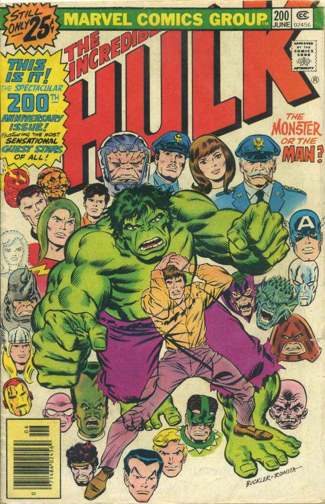 Incredible Hulk (1962 1st Series Marvel) #200 Raw