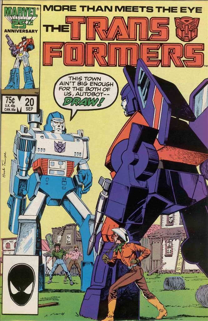 Transformers (1984 Marvel) # 20 Raw