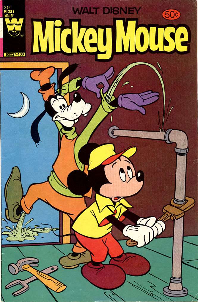 Mickey Mouse (1971 Whitman) #212 Raw