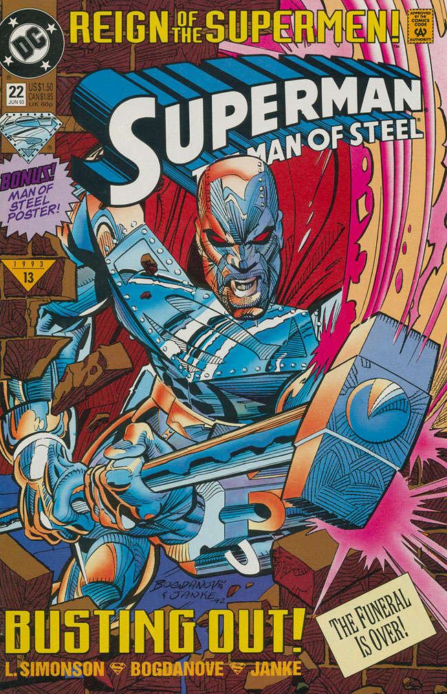 Superman: The Man of Steel (1991 DC) # 22 Raw