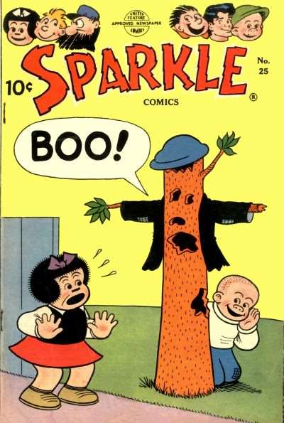 Sparkle Comics (1948) # 25 Raw
