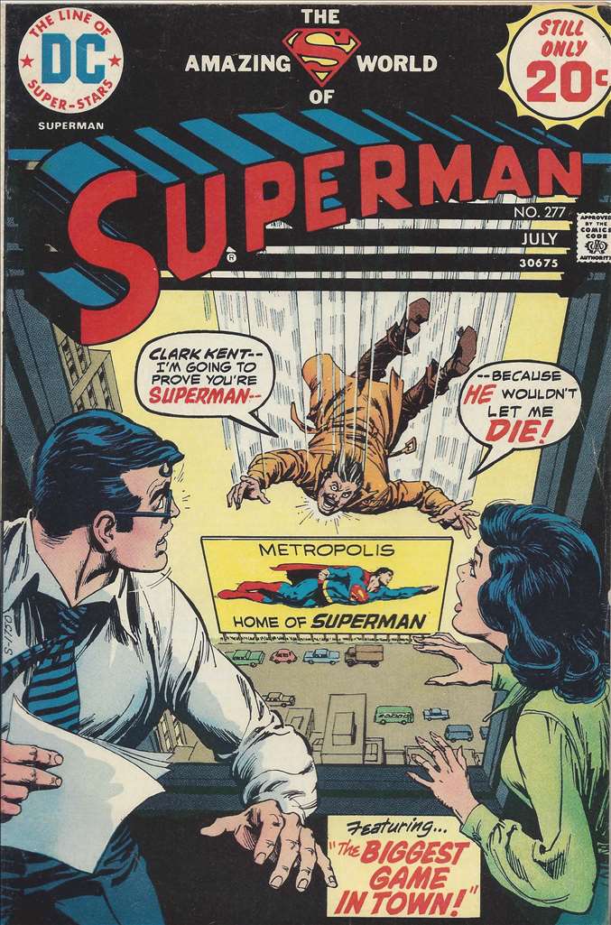 Superman (1939 1st Series DC) #277 Raw