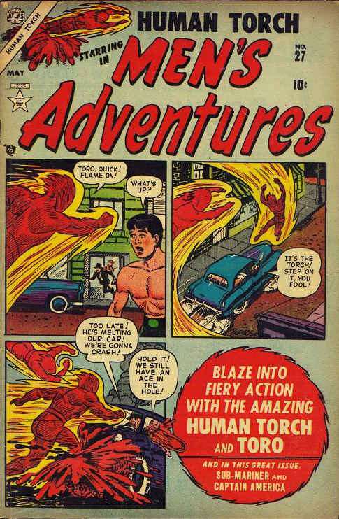 Men's Adventures (1951, Atlas) # 27 Raw