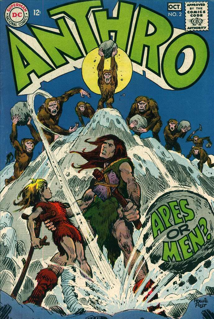 Anthro (1968 DC) # 2 Raw