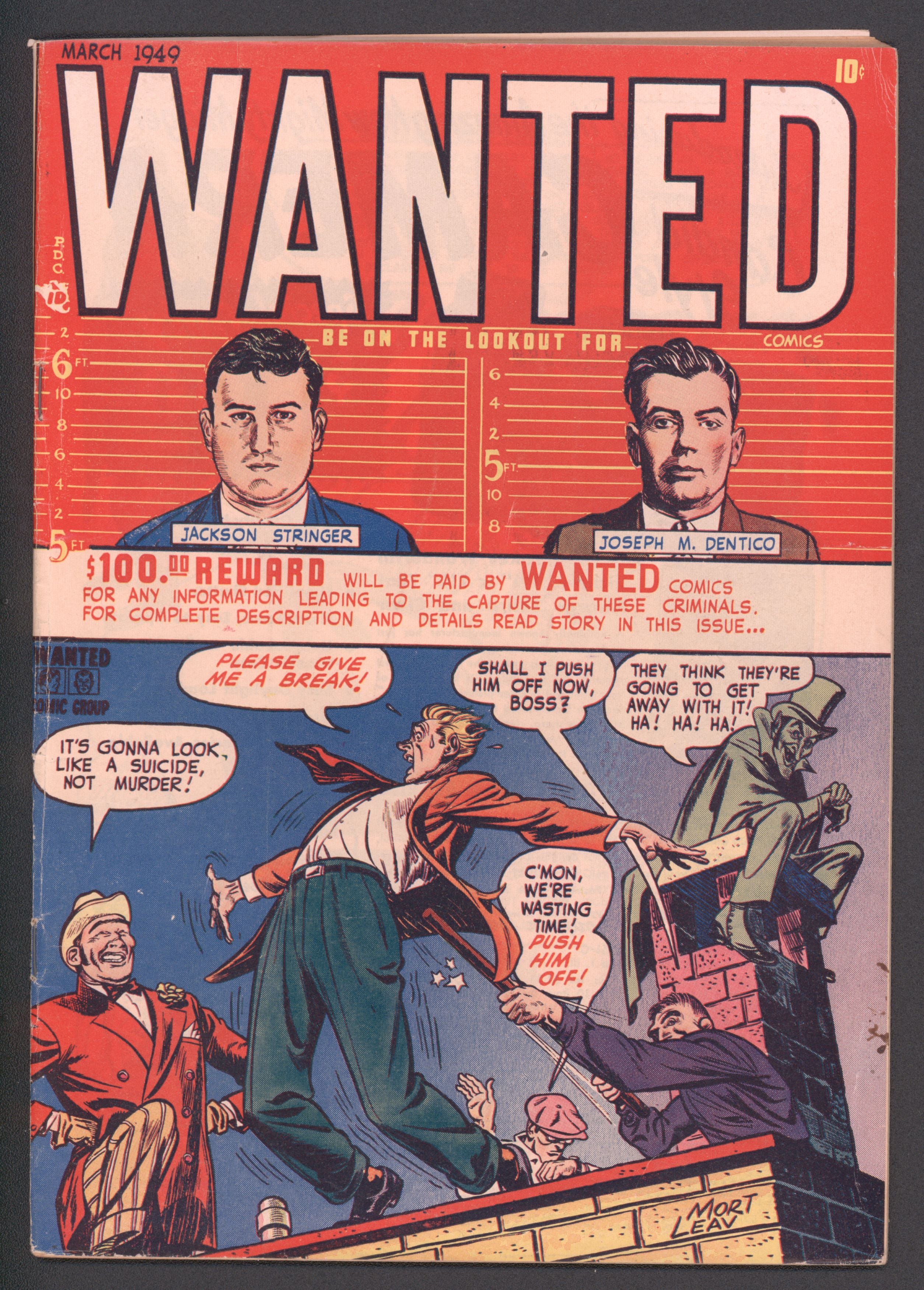 Wanted Comics (1947 Orbit) # 19 Raw