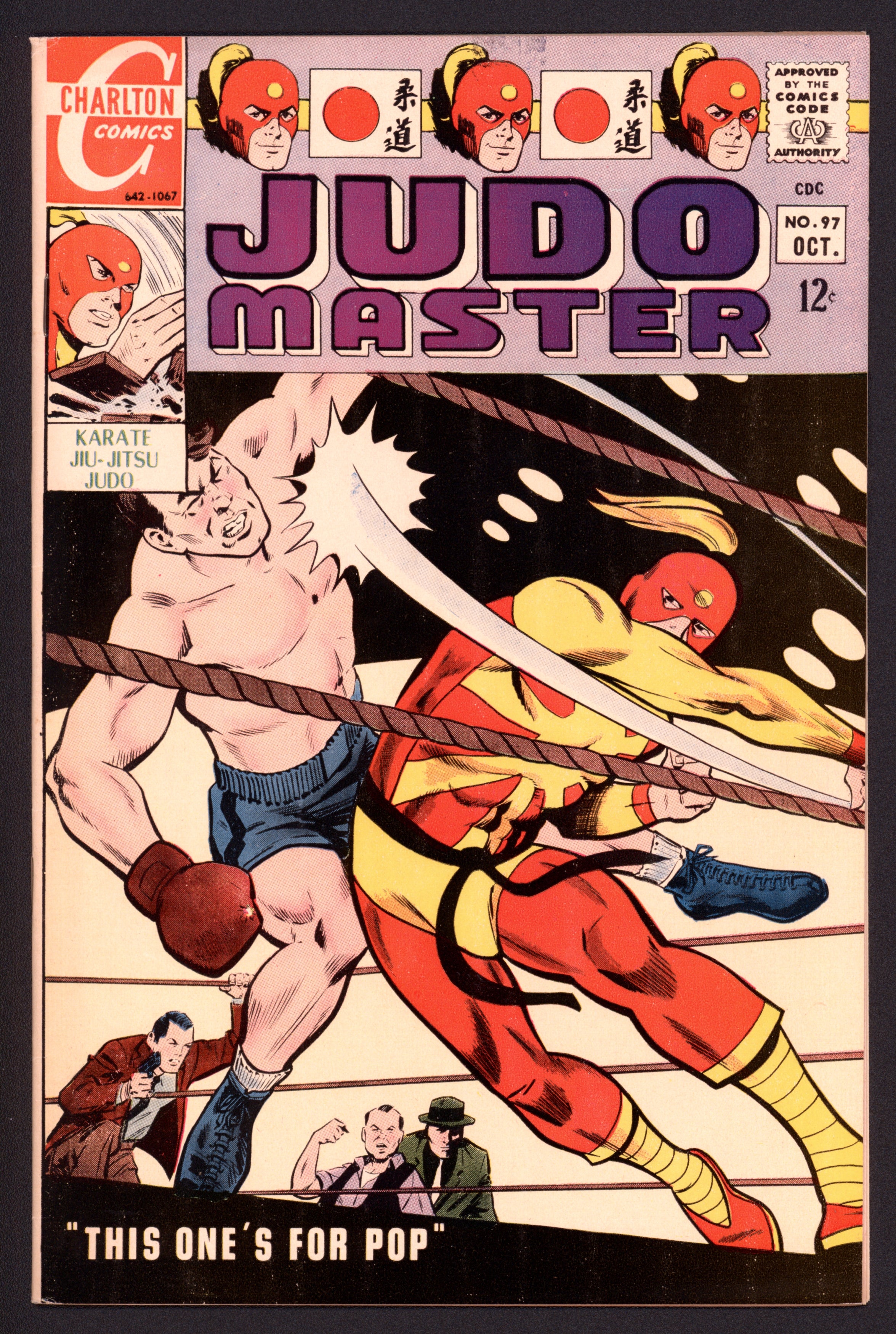 Judo Master (1966 Charlton) # 97 Raw
