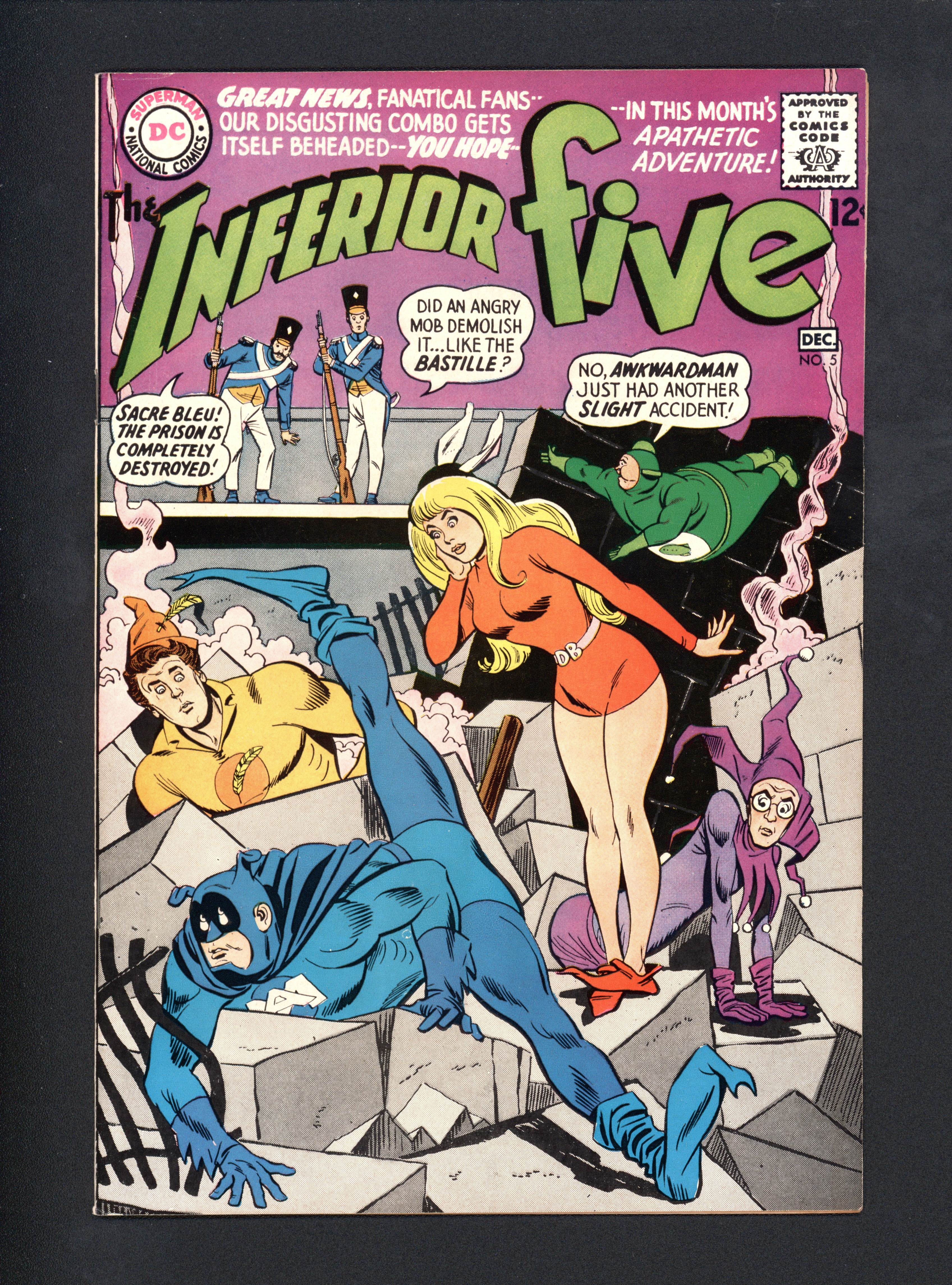 Inferior Five (1967 DC) # 5 Raw