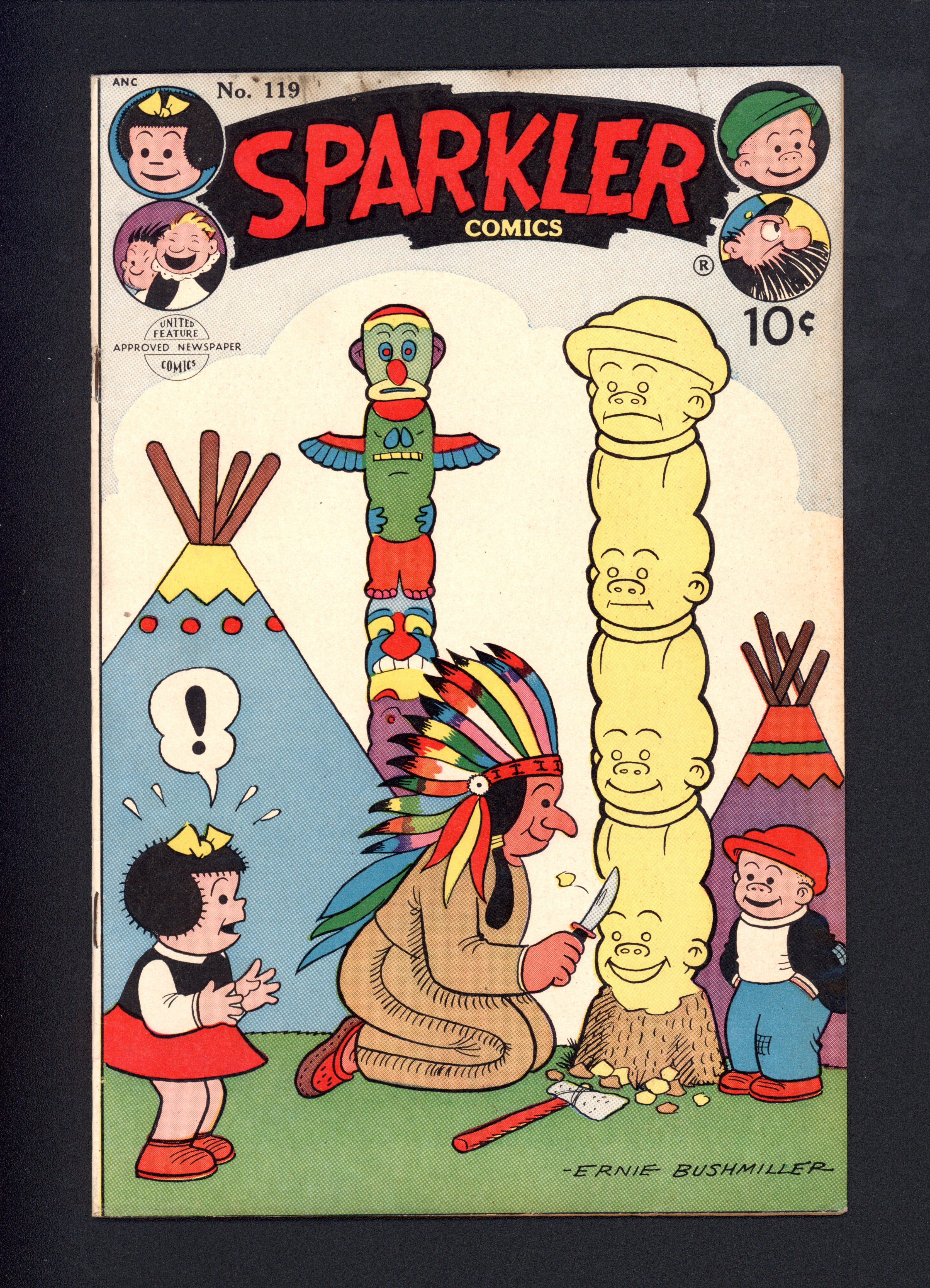 Sparkler Comics (1941) #119 Raw