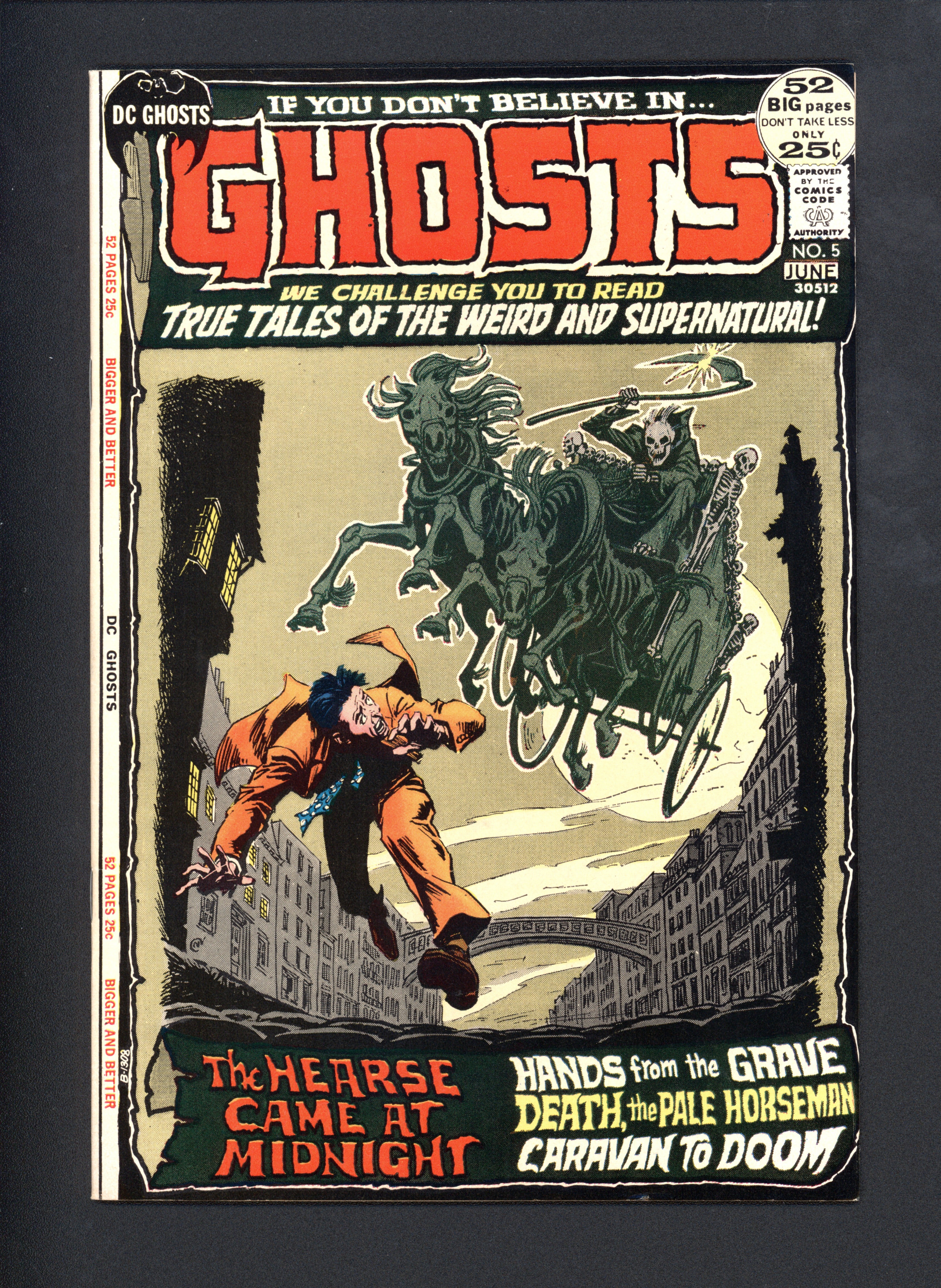 Ghosts (1971 DC) # 5 Raw