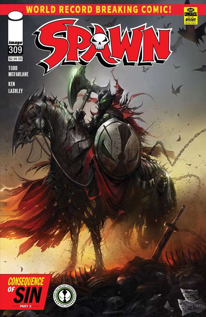 Spawn (1992 Image) #309 Raw