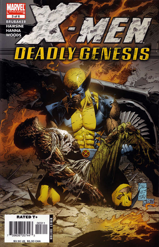 X-Men: Deadly Genesis (2005 Marvel) # 3 Raw