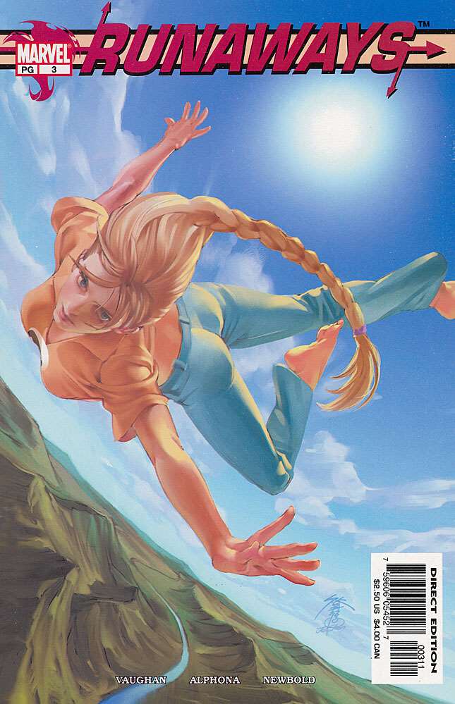 Runaways (2003 1st Series Marvel) # 3 Raw