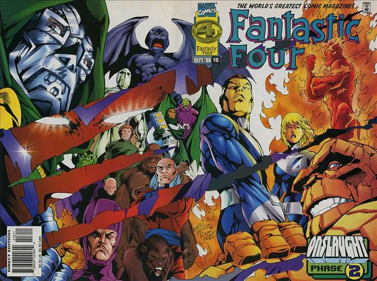 Fantastic Four (1961 1st Series Marvel) #416 Raw