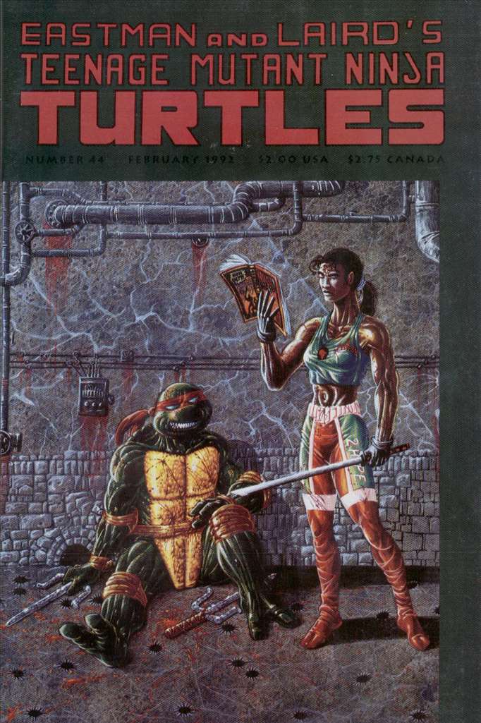 Teenage Mutant Ninja Turtles (1984 1st Series Mirage) # 44 Raw