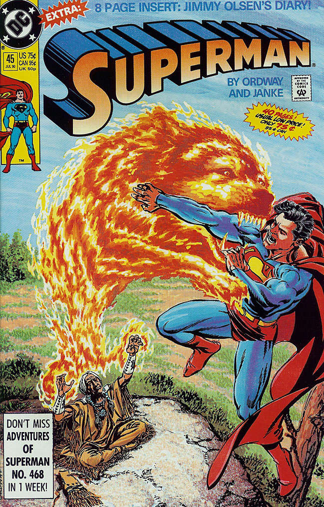 Superman (1987 2nd Series DC) # 45 Raw