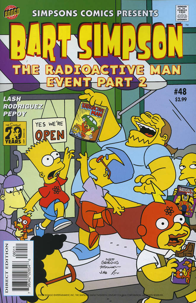 Simpsons Comics Presents Bart Simpson (2000 Bongo) # 48 Raw