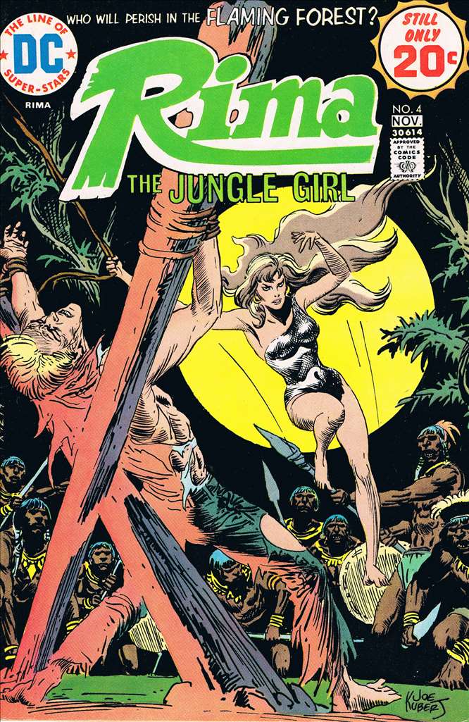 Rima the Jungle Girl (1974 DC) # 4 Raw