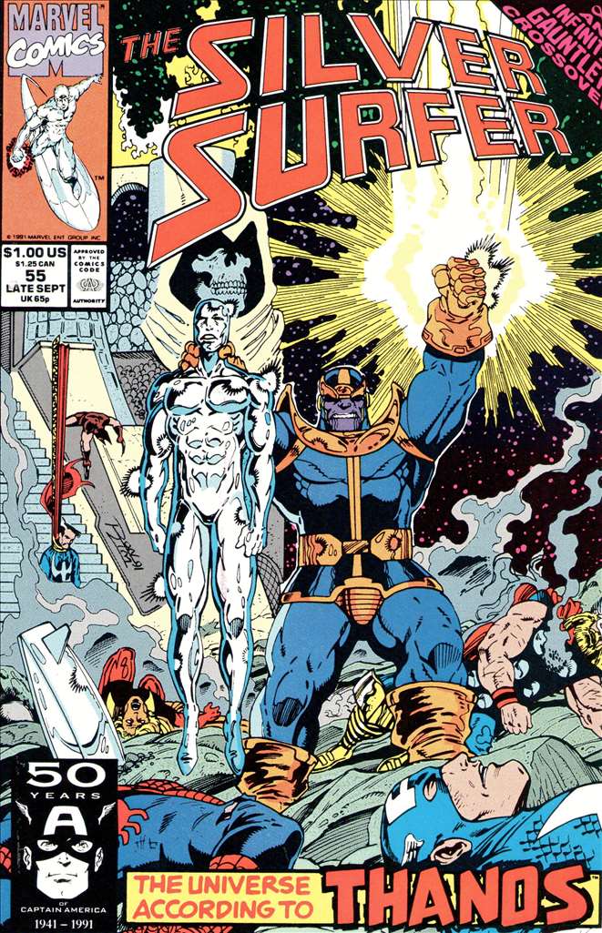Silver Surfer (1987 2nd Series Marvel) # 55 Raw