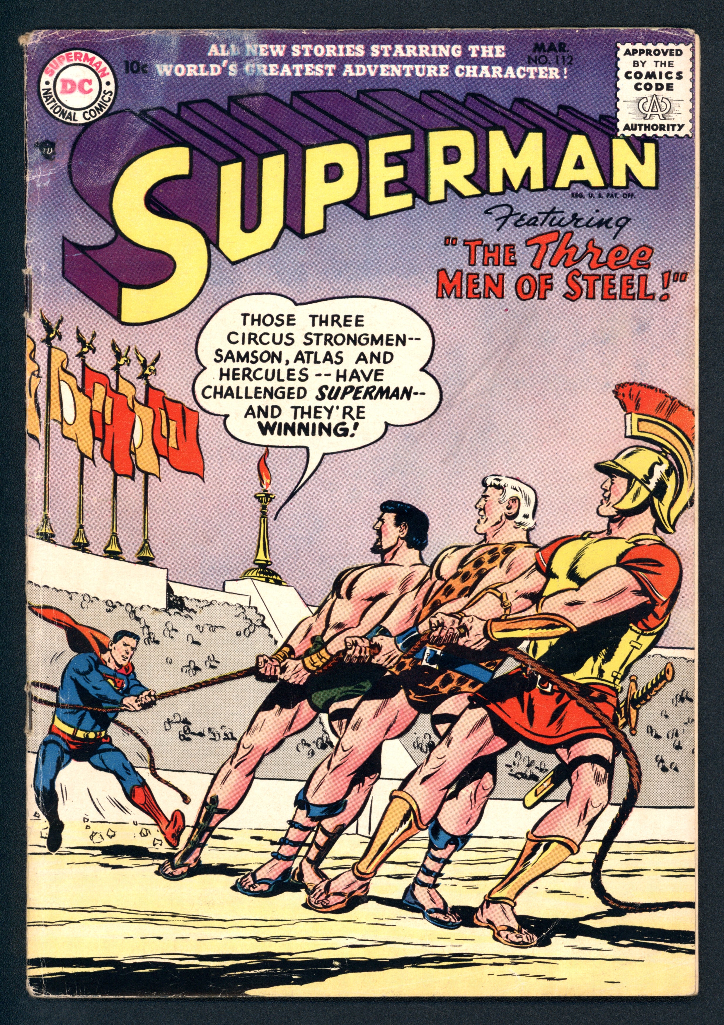 Superman (1939 1st Series DC) #112 Raw