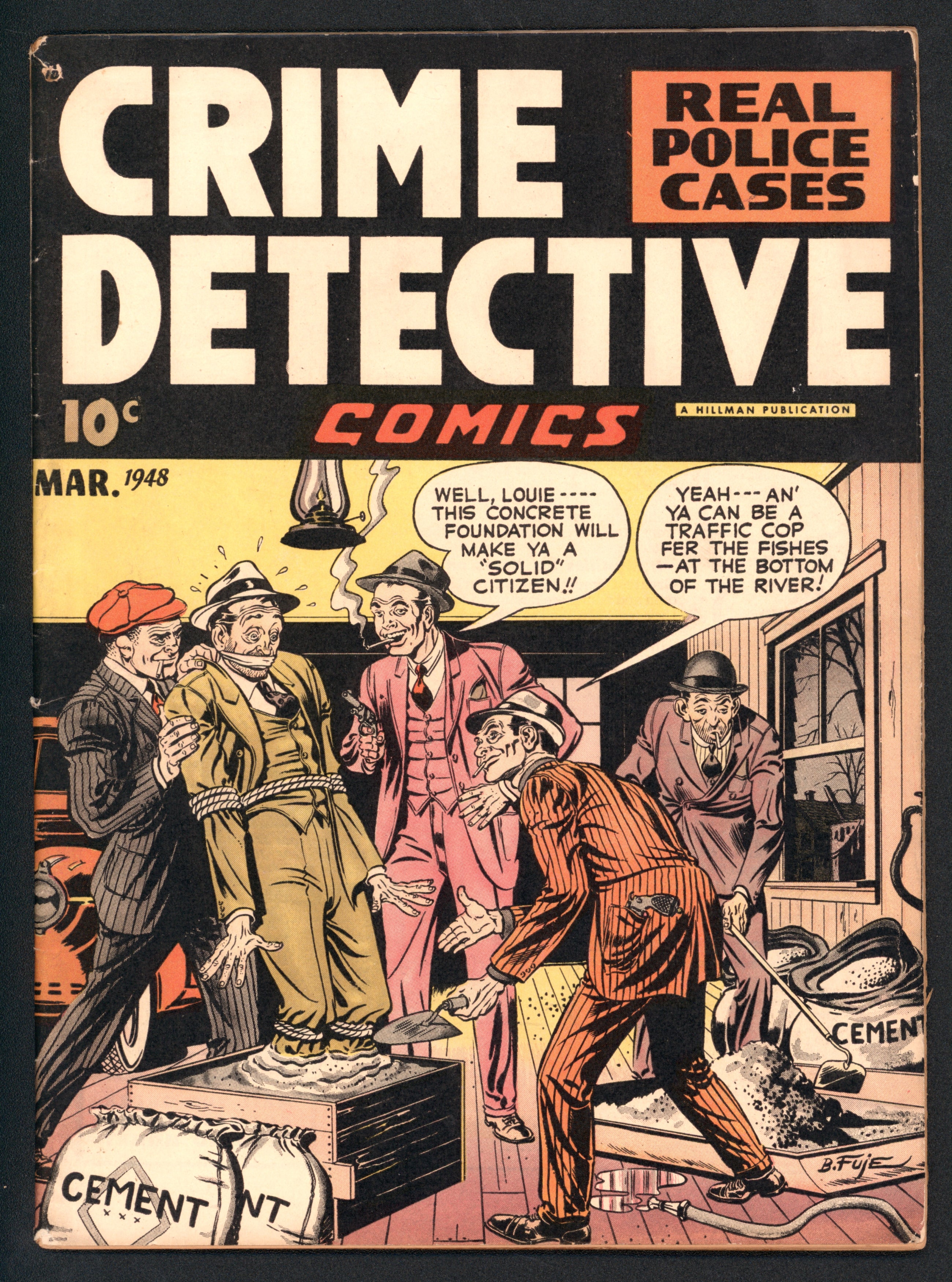 Crime Detective Comics Volume 1 (1948 Hillman) # 1 Raw