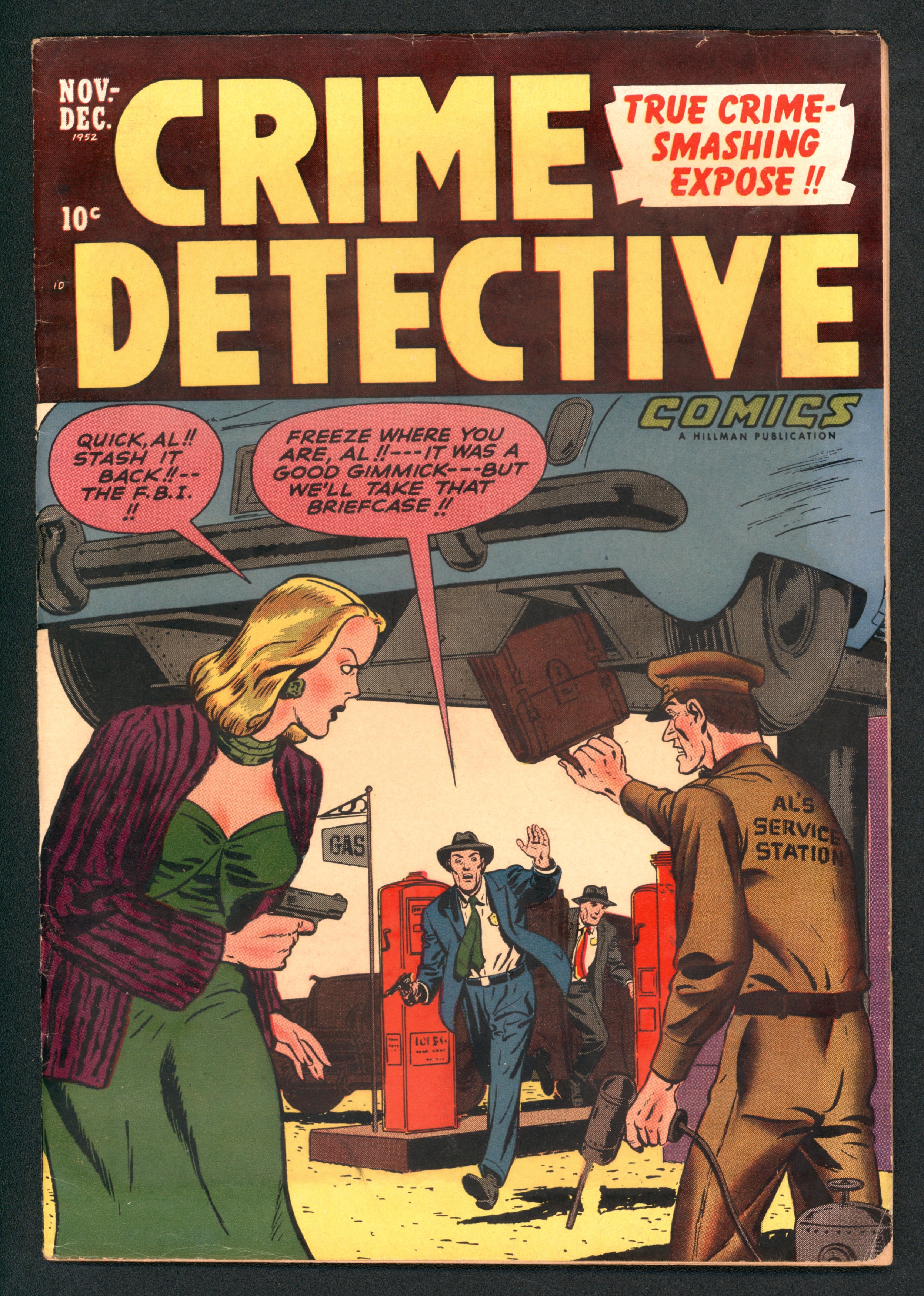 Crime Detective Comics Volume 3 (1952 Hillman) # 5 Raw