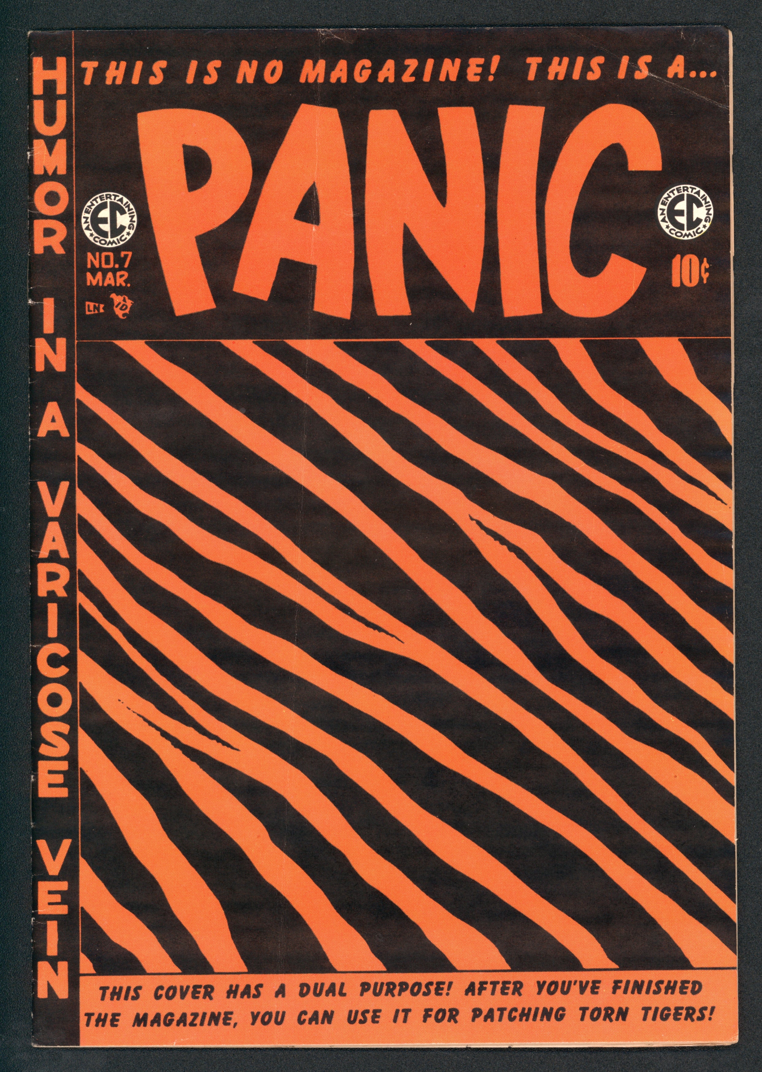 Panic (EC, 1954) # 7 Raw