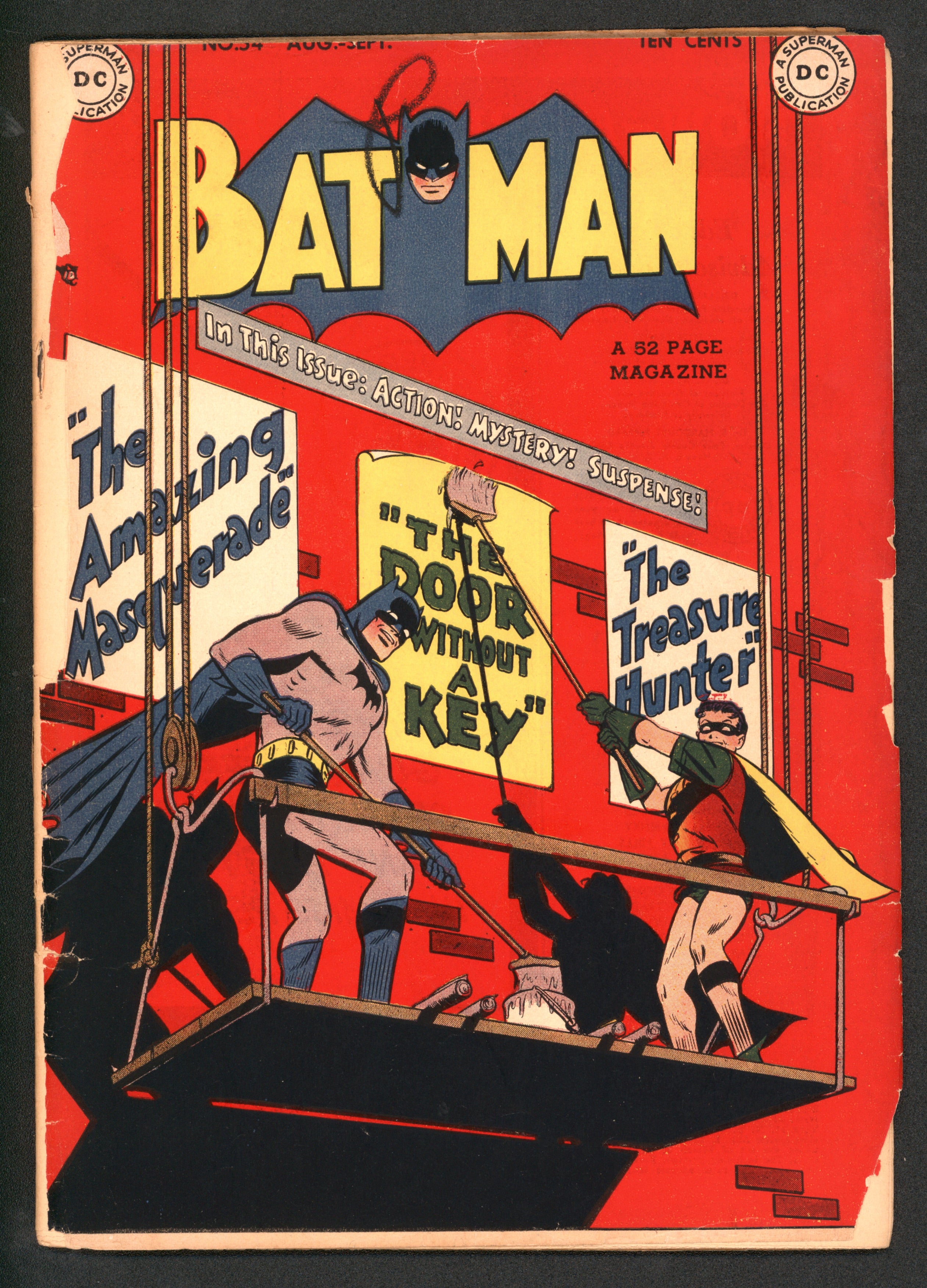Batman (1940 1st Series DC) # 34 Raw