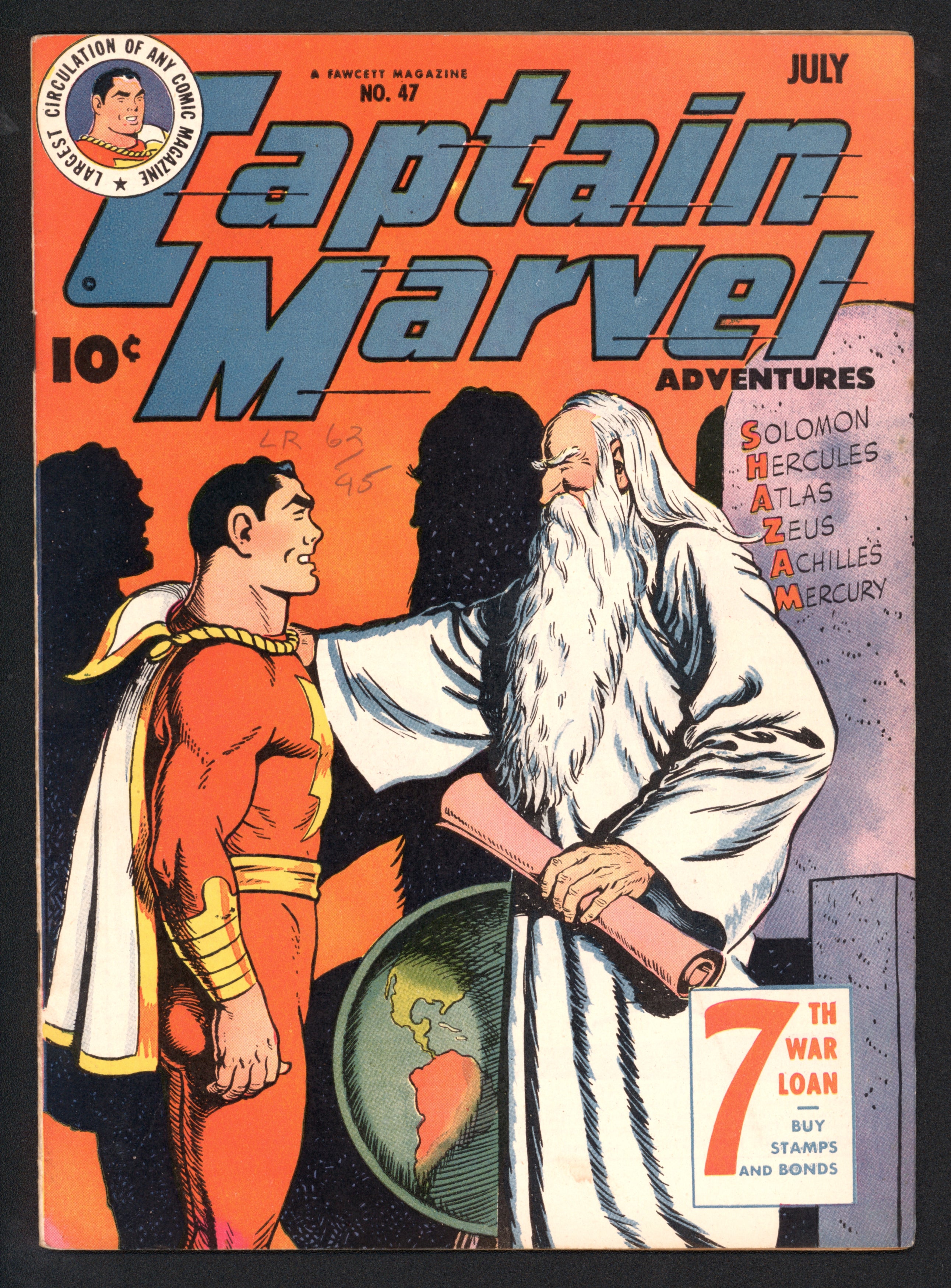 Captain Marvel Adventures (1952, Fawcett) # 47 Raw